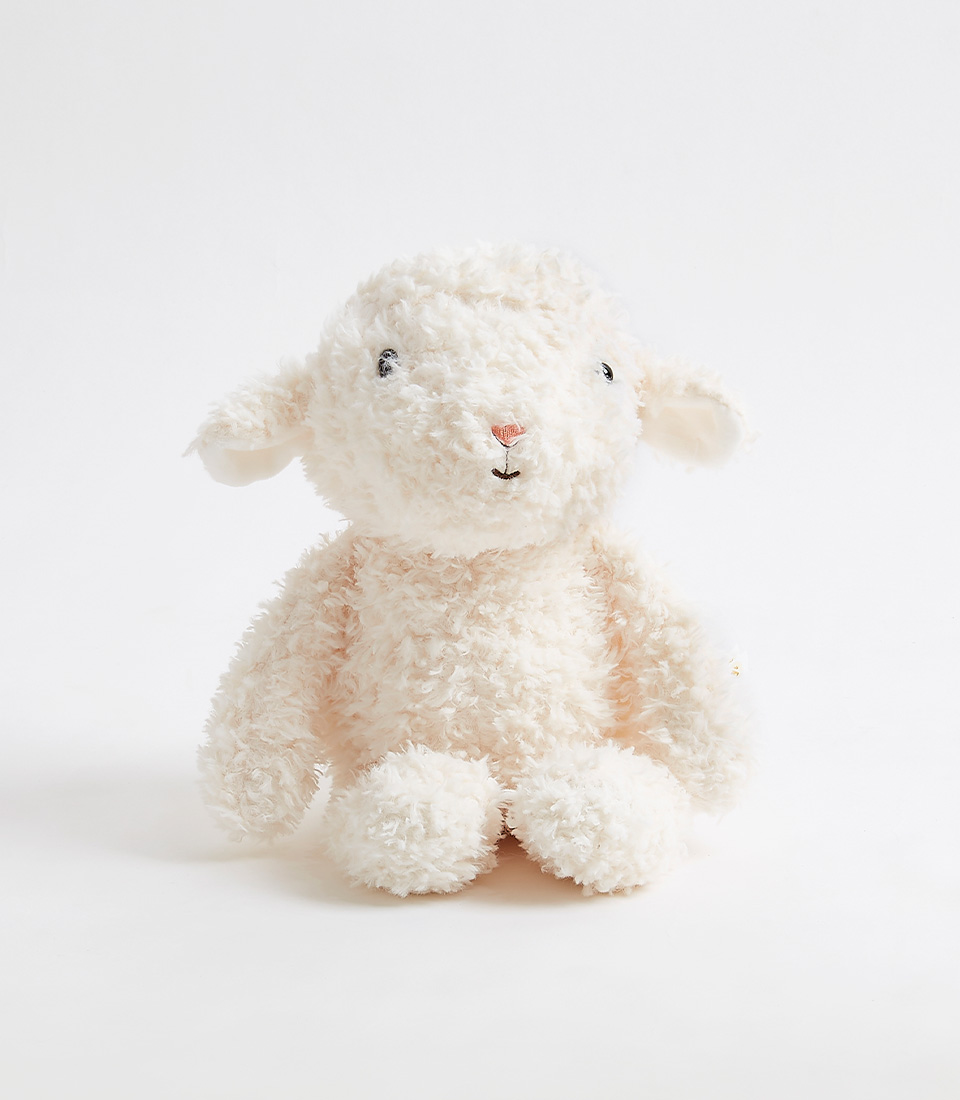 Fluffy White Sheep Soft Toy